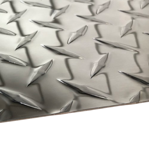 POLISHED DIAMOND PLATE (.045" THICK) - MEDIUM DUTY – Mr Metal Aluminum