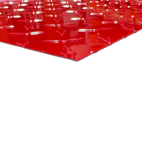 Red Aluminum Diamond Plate .025" Sheet (ALL SIZES) – Mr Metal Aluminum