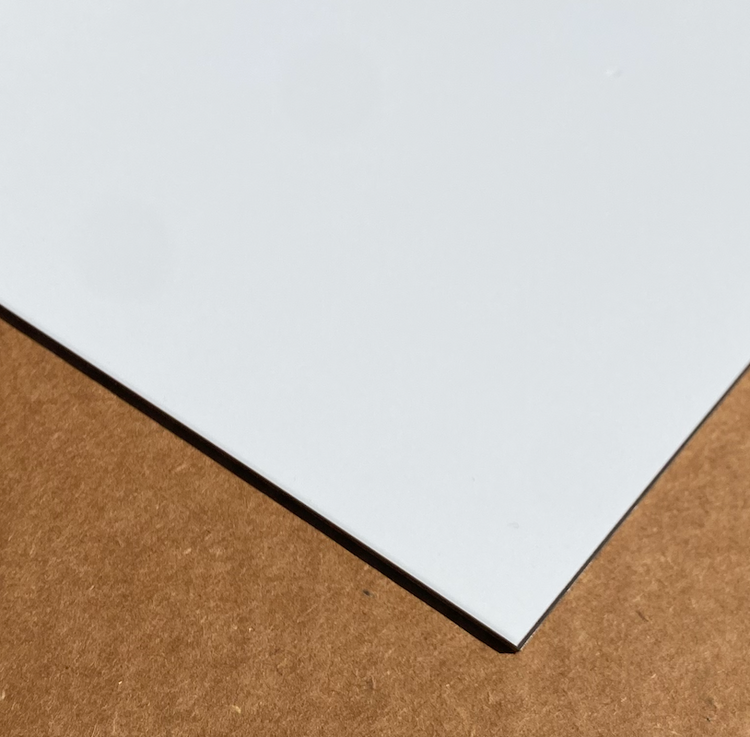 49" White Gloss Aluminum Composite Sheet 'Alumi-Tec' Panels (.080 ...