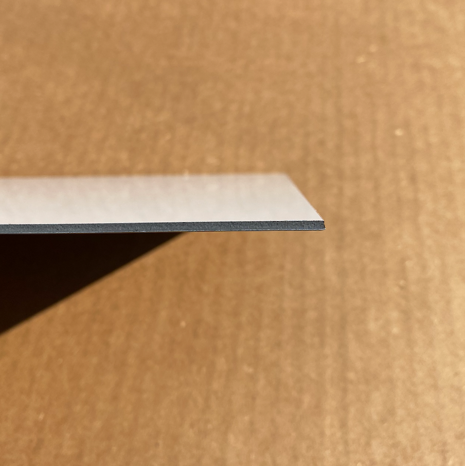 49" White Gloss Aluminum Composite Sheet 'Alumi-Tec' Panels (.080 ...