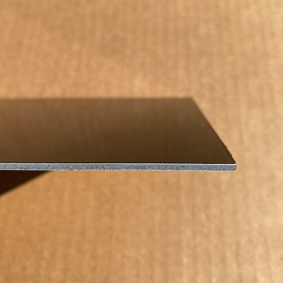 49" Black Gloss Aluminum Composite Sheet 'Alumi-Tec' Panels (.080 ...