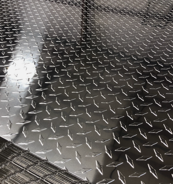 ALUMINUM DIAMOND PLATE .025