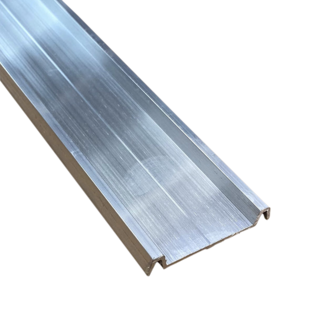1-5/8" x 92" Aluminum Trailer Rub Rail Trim - Cargo & RV Flat Molding ...