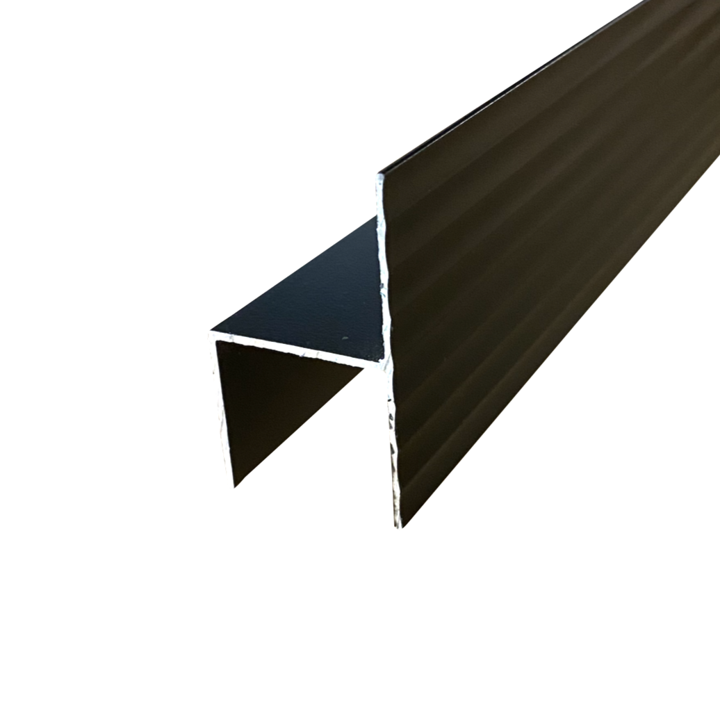 H-Channel 93" Aluminum Trim 2" x 1 1/8" Cargo Trailer Door Trim, Chair ...