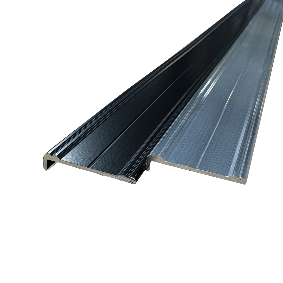 1.5" x 92" Aluminum Cargo Trailer RV Rub Rail Trim Slim 1/4" Leg | Mil ...